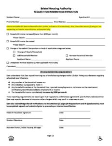 » Request for Interim Recertification BHA – Bristol Rhode Island